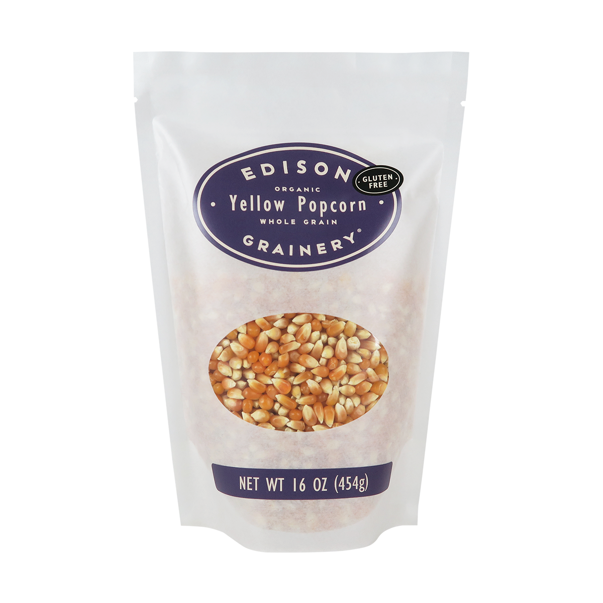 Yellow Popcorn - Organic - Gluten Free – Edison Grainery